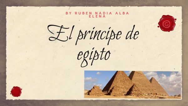 PELICULA EL PRINCIPE DE EGIPTO | Genially