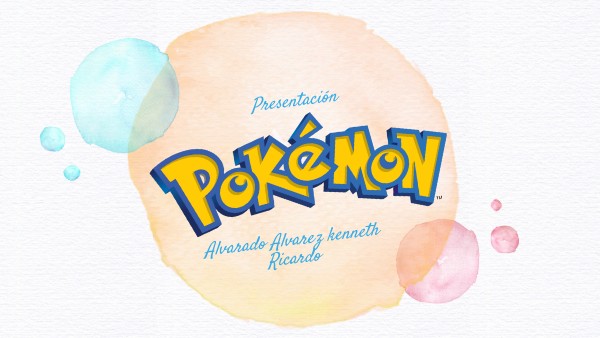 PRESENTACIÓN pokemon kenneth