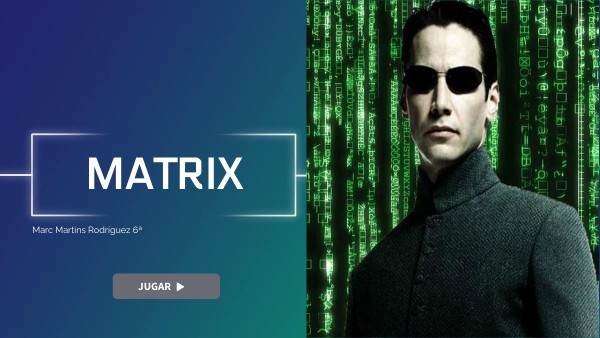 MARC. ATRAPADOS EN EL MATRIX.