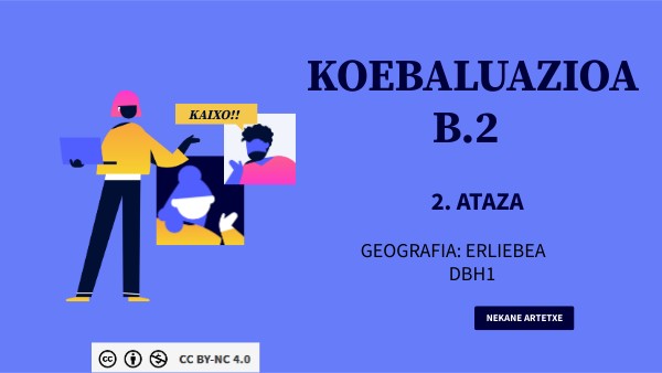 Nekane Artetxeren Koebaluazioa B2-2. ataza | Genially