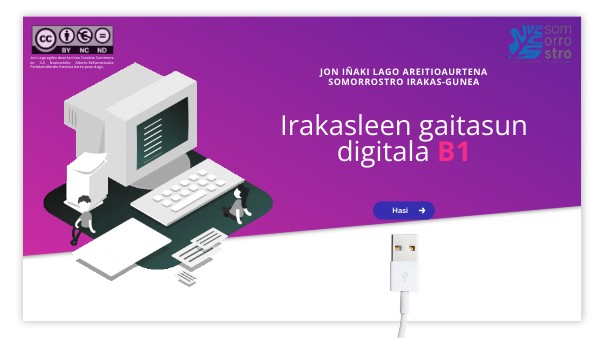 B1- Konpetentzia digitala- Jon Lago | Genially