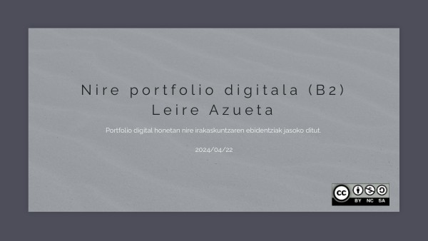 portfolioa b2 leire azueta
