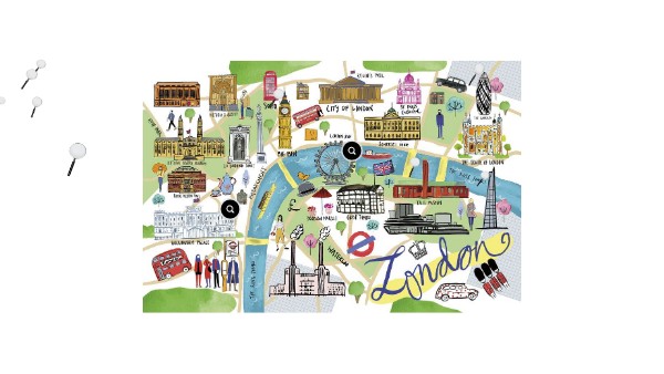 London map tourists attractions | Genially