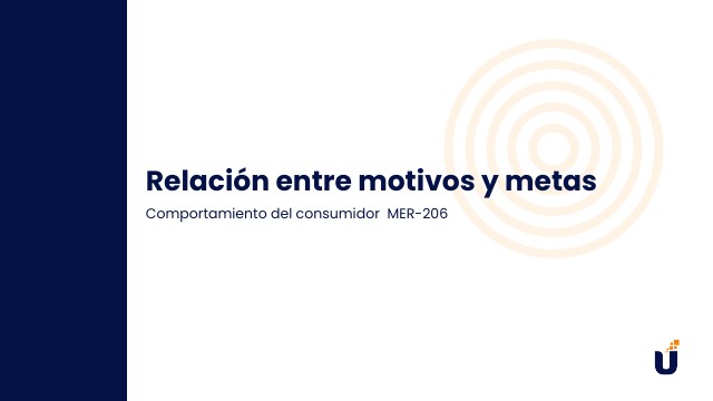 CAPSULA DE CONTENIDO RELACION ENTRE MOTIVOS Y METAS | Genially
