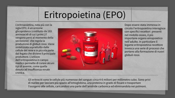 Eritropoietina(EPO) | Genially
