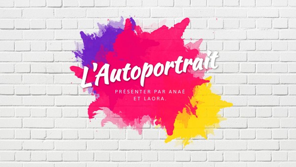 Exposé autoportrait | Genially