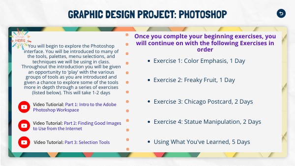 Project Choice Board