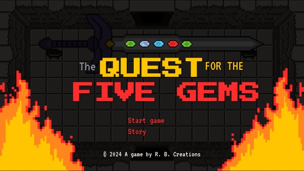 The Quest for the Five Gems | Genially