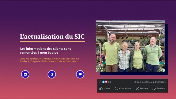 Enrichissement du SIC