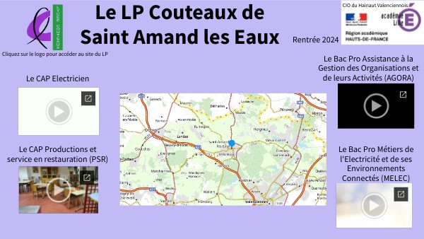 Formations LP Couteaux | Genially