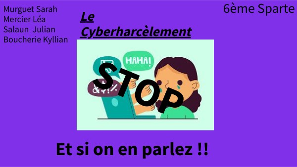 Cyberharcèlement