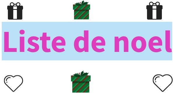 liste de noel
