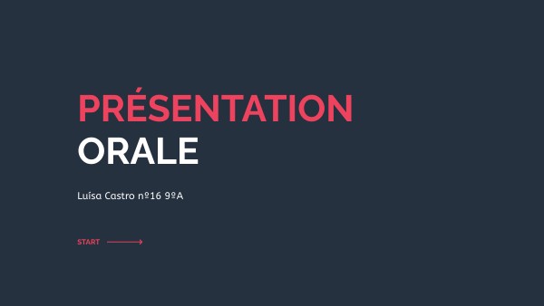 presentation orale