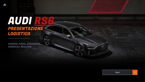 AUDI RS - PRESENTAZIONE LOGISTICA | Genially