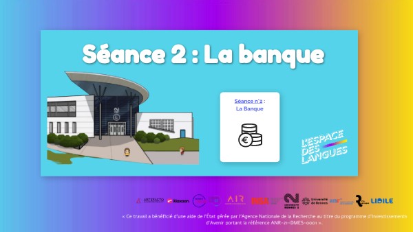 Séance 2 - La banque