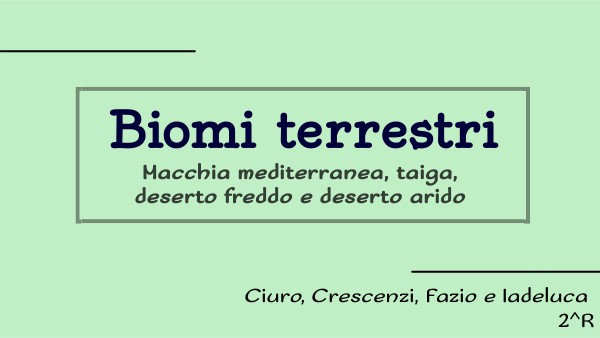 ed.civica scienze | Genially