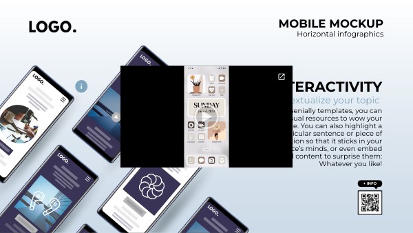 MOBILE MOCKUP INFOGRAPHIC