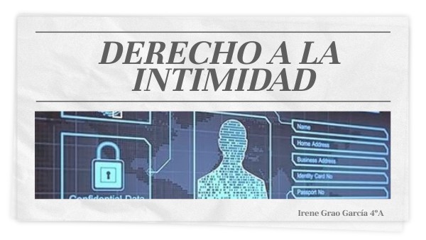 Derecho a la intimidad | Genially
