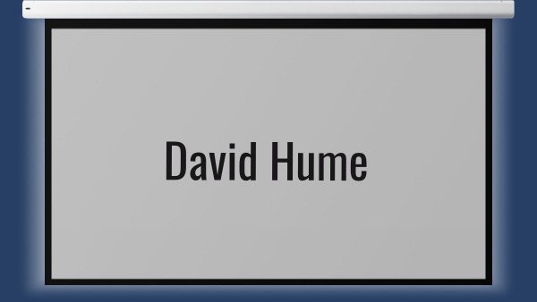 David Hume. | Genially