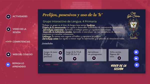 GI prefijos, posesivos y uso de la "h" | Genially