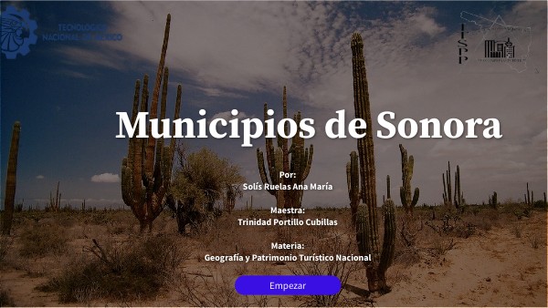 Municipios de Sonora