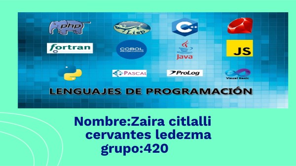 lenguajes de programacion | Genially