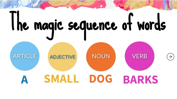 JARS OF WORDS | Genially