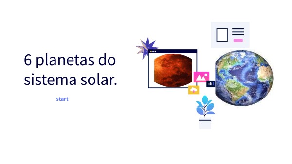 GENIAL PRESENT6 planetas do sistema solarATION