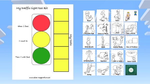 Zones Tools Box and Traffic Light