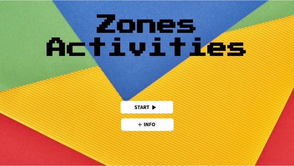 Zones Activities Book | Genially