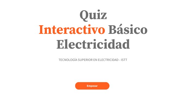 Quiz Interactivo básico | Genially
