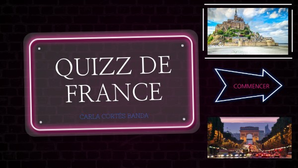 QUIZZ DE FRANCE | Genially
