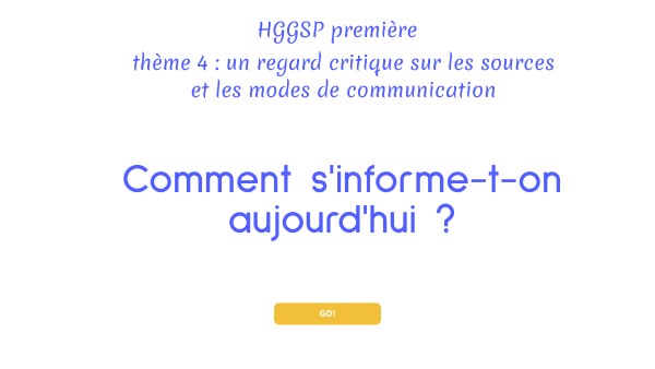 HGGSP 1e th4 | Genially