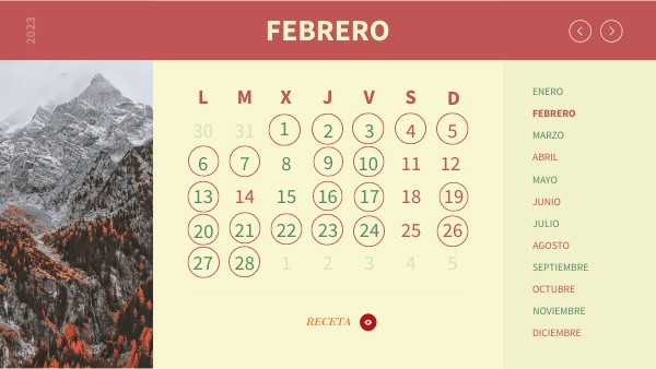 Efemérides Gastronómicas de Febrero 2023 | Genially