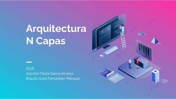 Arquitectura de software N Capas | Genially