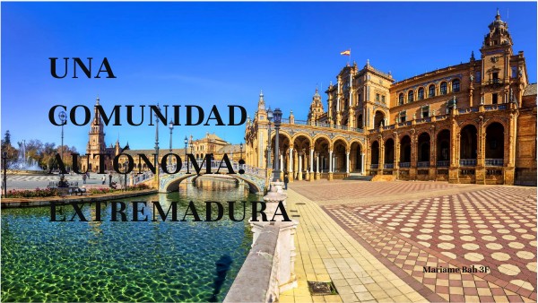 Una comunidad autonoma