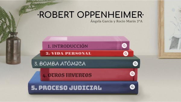 ROBERT OPPENHEIMER. | Genially