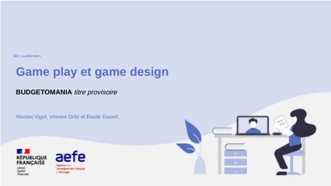 Game play et game design | Genially