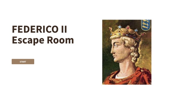 ESCAPE ROOM FEDERICO II | Genially