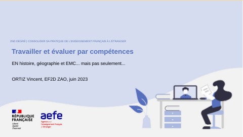 Travailler et évaluer par compétences | Genially