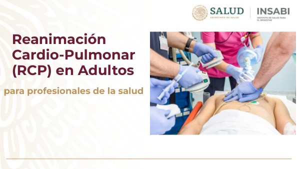 RCP para profesionales de la salud.