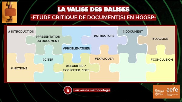 La valise des balises d'HGGSP Etude critique de documents