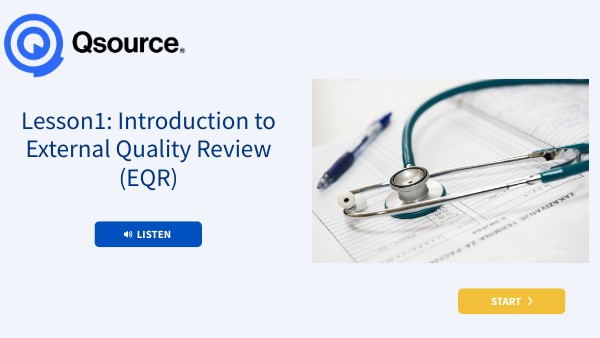 Lesson 1: Introduction to EQR