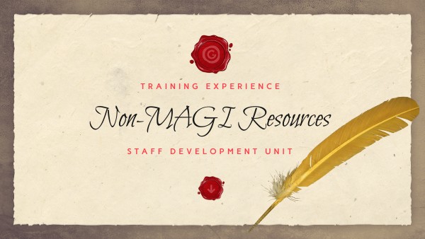 Non-MAGI Resources