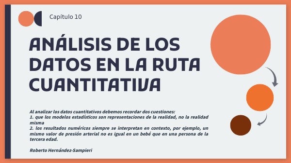 Capitulo 10 -Análisis de los datos en la ruta cuantitativa | Genially