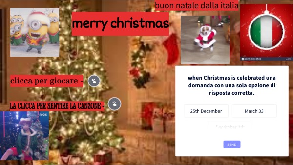 christmas card | Genially