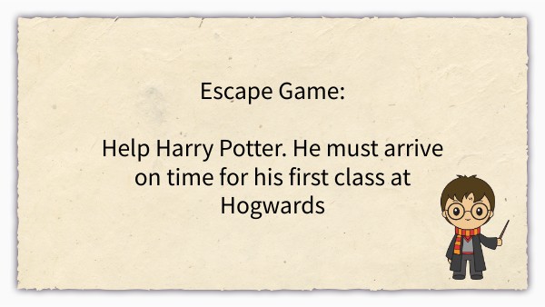 Escape Game Harry Potter | Genially