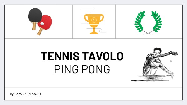 PING PONG PRESENTATION
