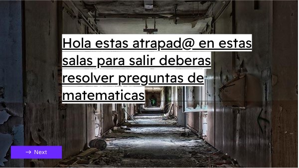 escape room de mates