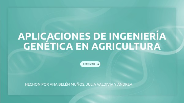 PRESENTACIÓN MEDICINA ADN | Genially